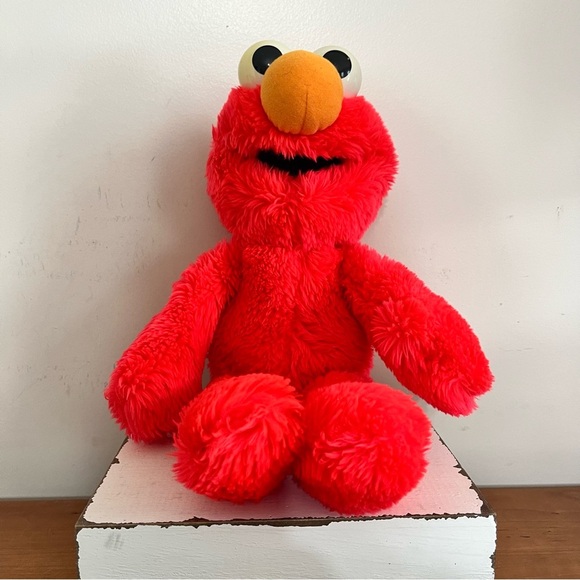 Playskool Toys Vintage Elmo Sesame Street Plush Stuffed Toy 6